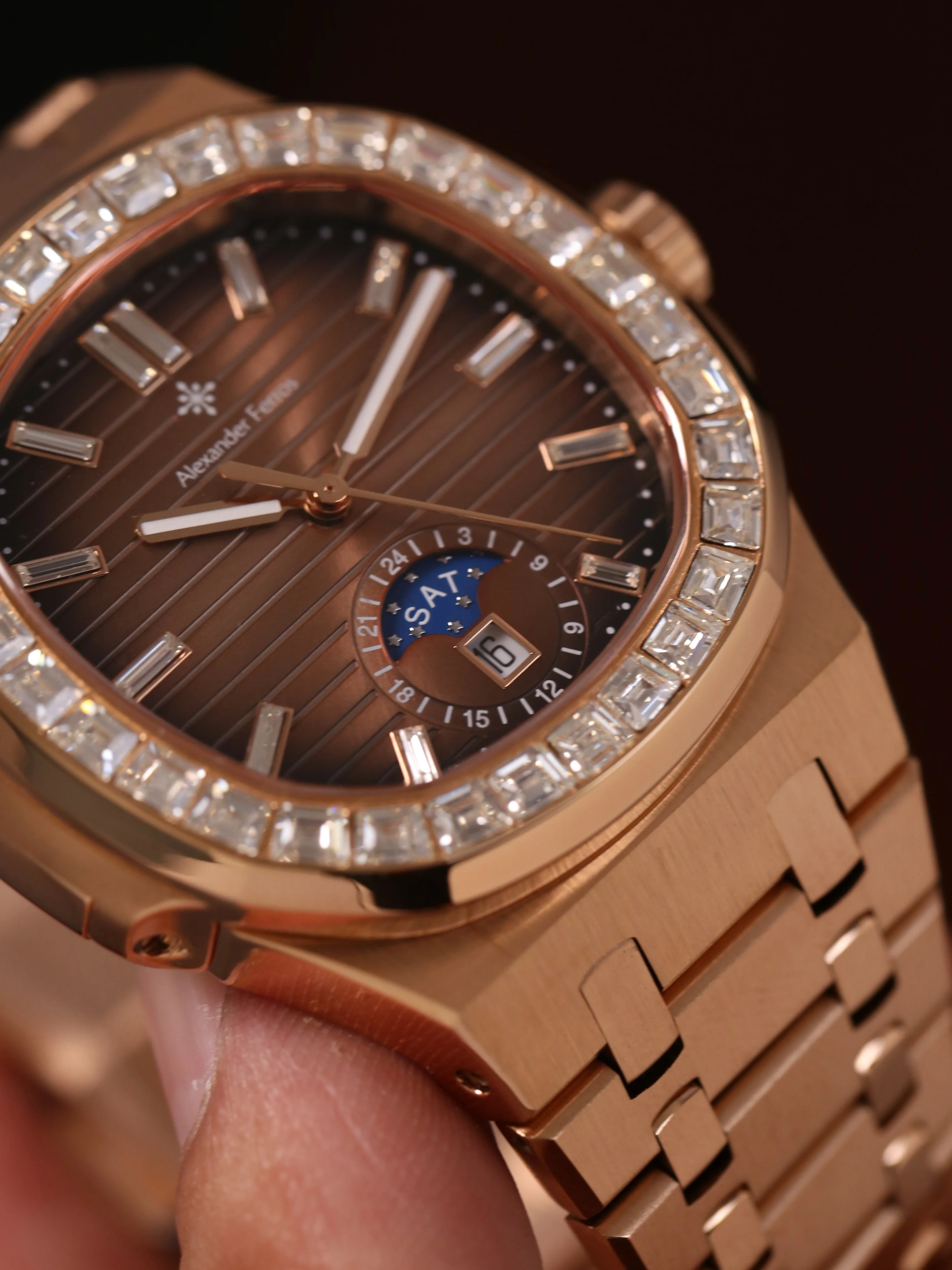 Đồng Hồ Nam Alexander Ferros 6111 – Automatic 42,5mm, Thép Không Gỉ ...